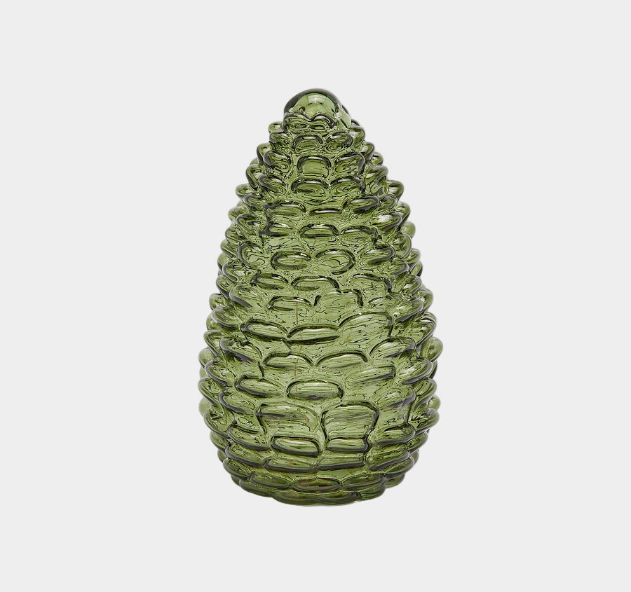 LED Pine Cone Glass Decoration – FLORAL ART